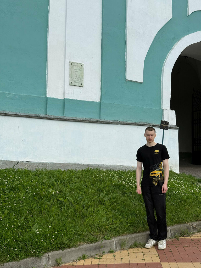 Anıt levhası, anıt taş История Богоявленского собора, Smolensk, foto