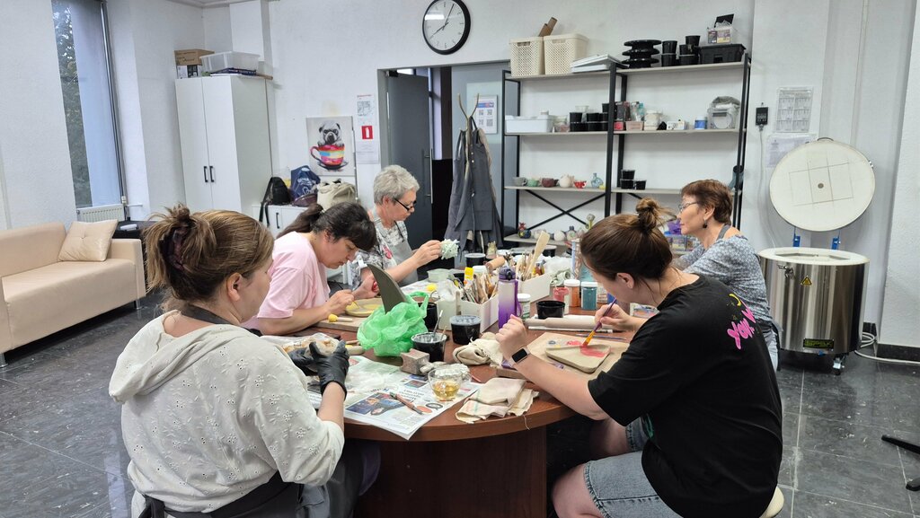 Sanat atölyeleri Ceramics studio Glina. Fun, Moskova, foto