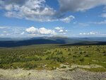 хребет Чувал (Perm Territory, Krasnovisherskiy gorodskoy okrug, Visherskiy gosudarstvenny prirodny zapovednik), dağ geçidi  Permski krayından