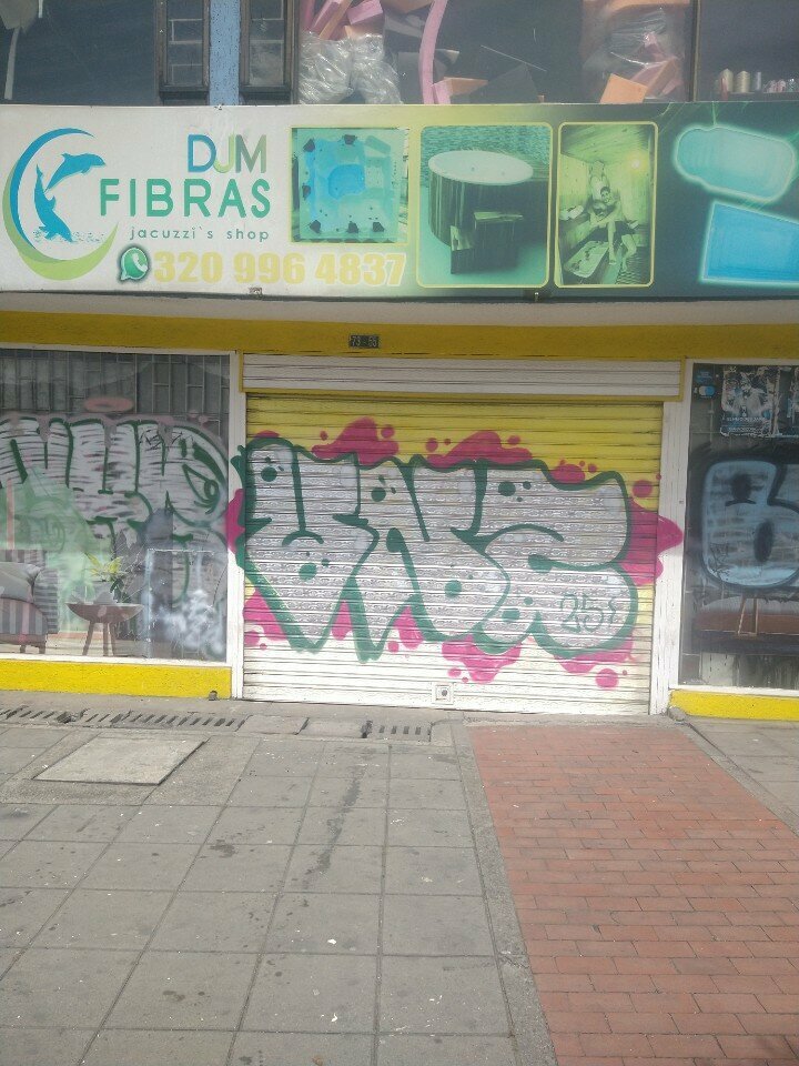Havuz ekipmanları Djm fibras, Bogota, foto