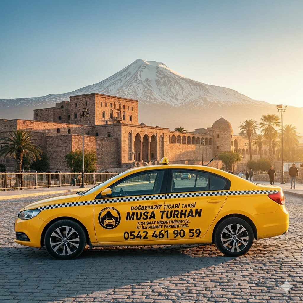 Taksi durağı Derya Taksi, Doğubayazıt, foto