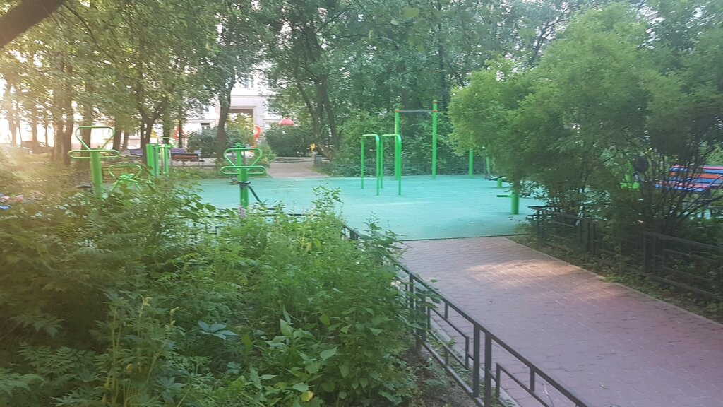 Spor alanı Воркаут, Saint‑Petersburg, foto