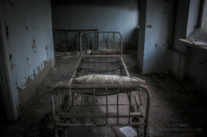 Unutulmaz olayların yeri Хирургический комплекс, Pripyat, foto