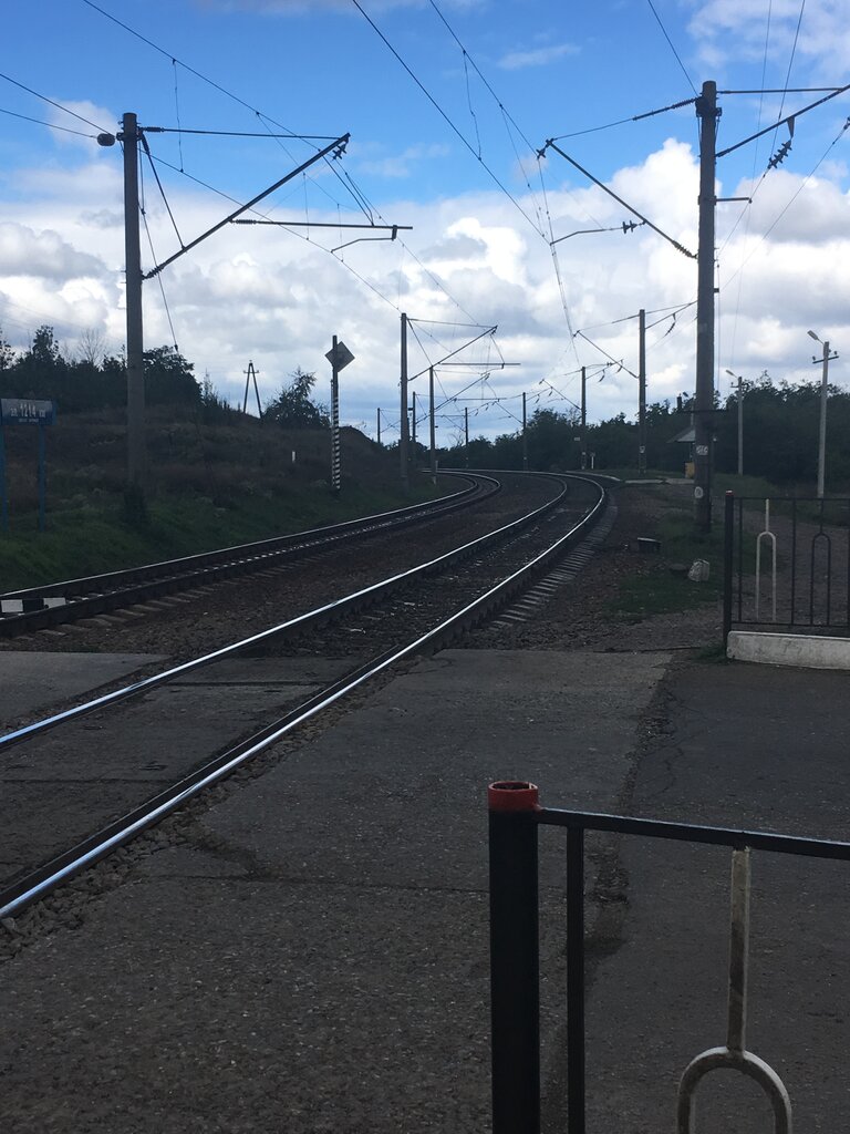 Tren istasyonu станция 1214 км, Odessa Bölgesi, foto