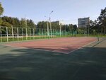 Sports ground (Moscow Region, Domodedovo, Aviatsionniy Subdistrict, Zhukovskogo Street), spor alanı  Domodedovo'dan