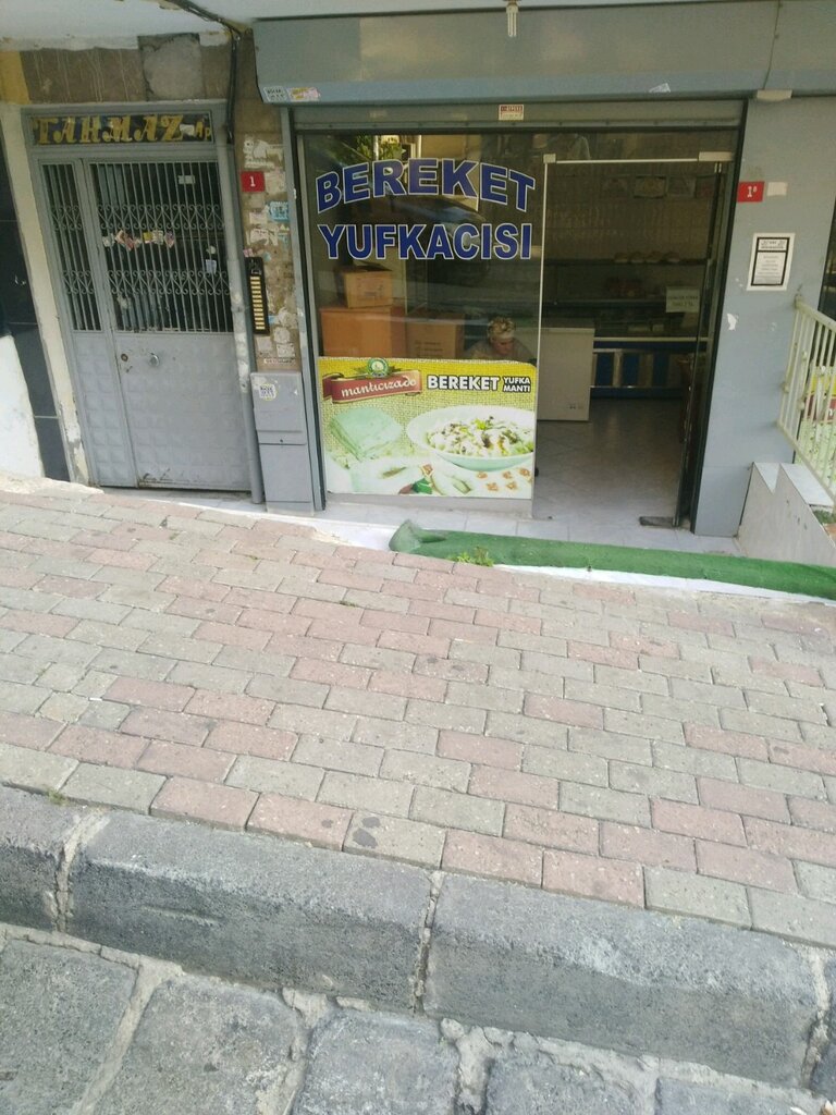 Gıda pazarı Bereket Yufkacisi, İstanbul, foto