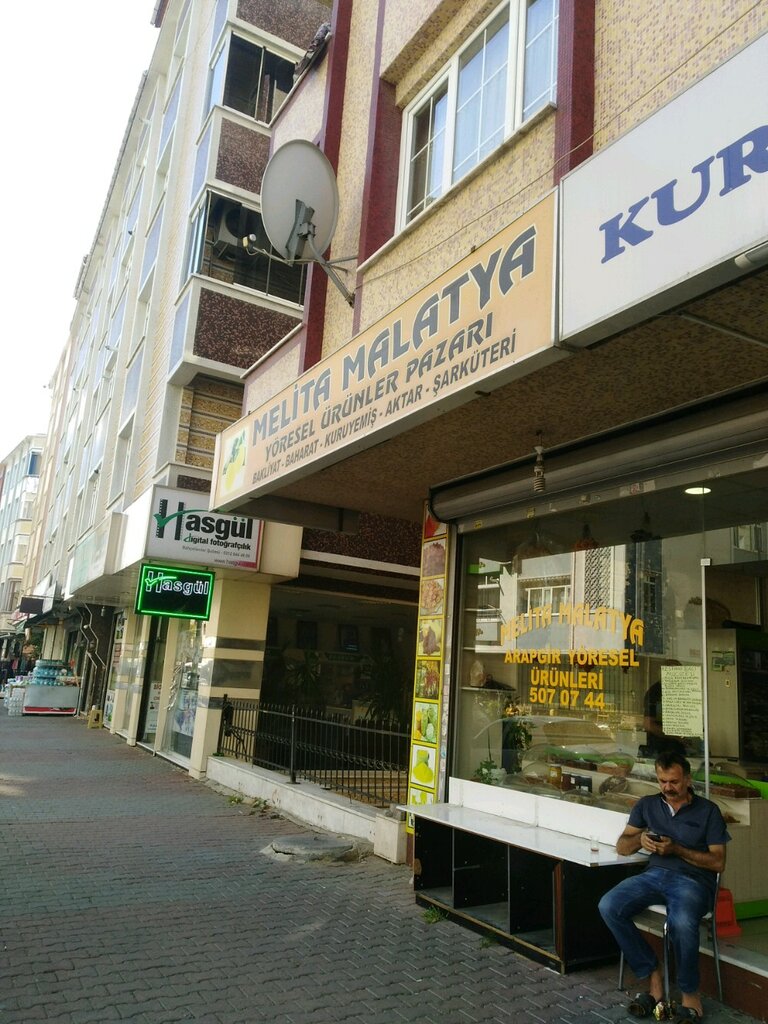 Kasap, şarküteri Melita Malatya Yöresel Ürünler Pazarı, İstanbul, foto