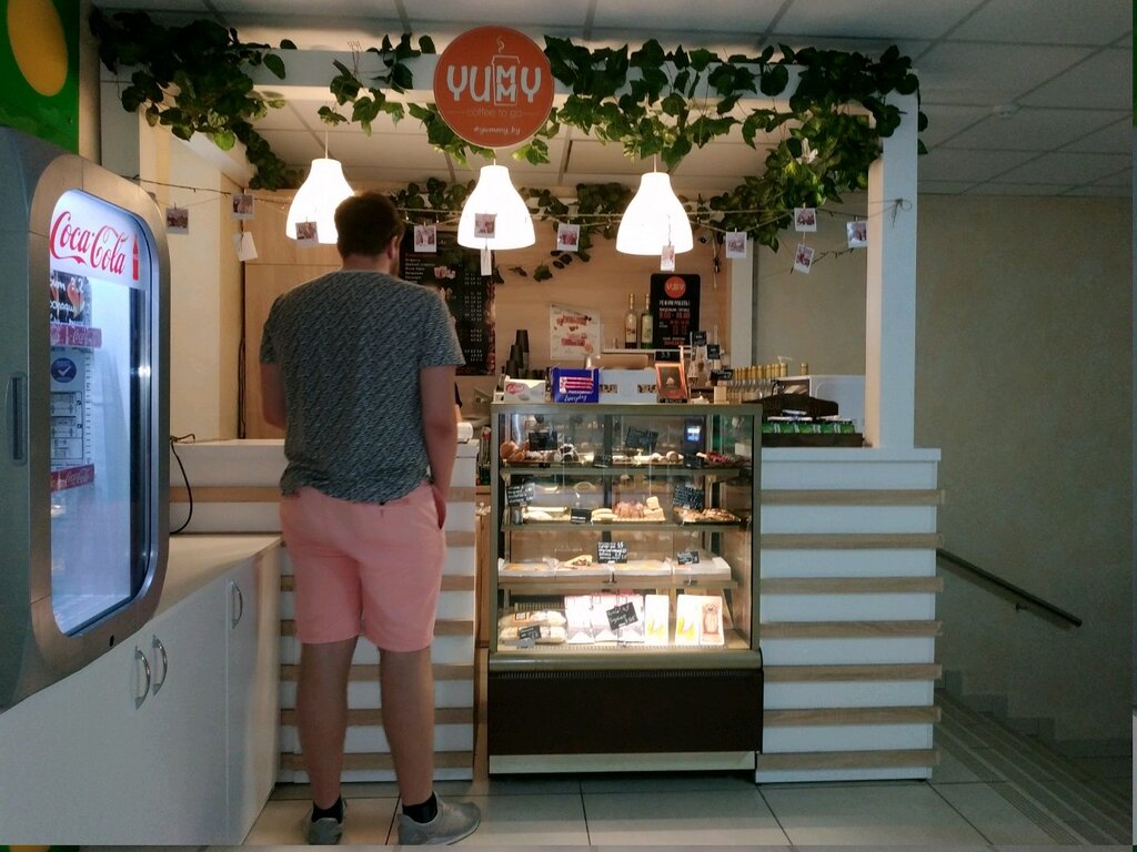 Kahve dükkanları Yummy Coffee to Go, Minsk, foto