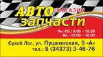 Автозапчасти (Pushkinskaya ulitsa No:9), otomobil yedek parçaları  Suhoy Log'dan