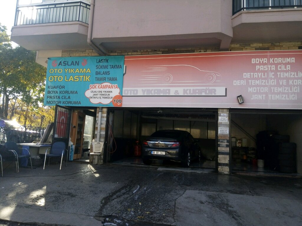 Oto yıkama Aslan Oto Yıkama & Lastik, Ankara, foto