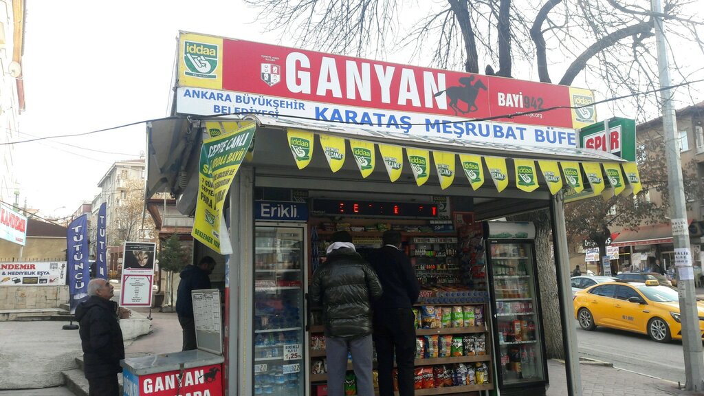 Şans oyunları A. B. B. Karataş Büfesi, Ankara, foto