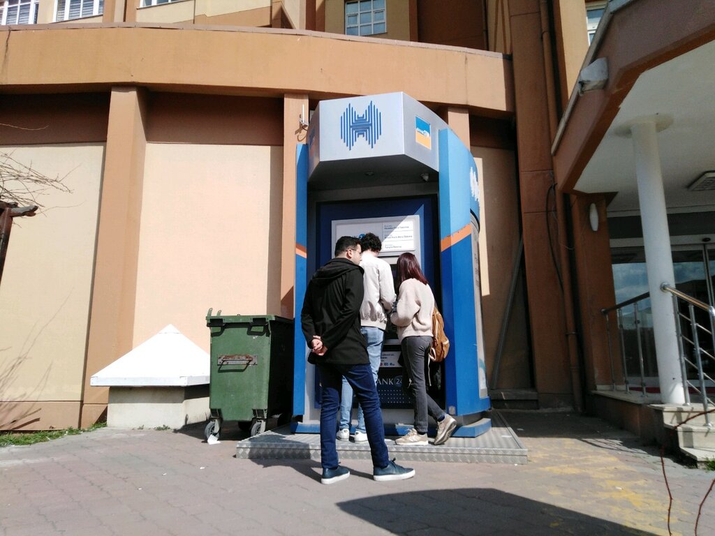 ATM'ler Halkbank ATM, Ankara, foto