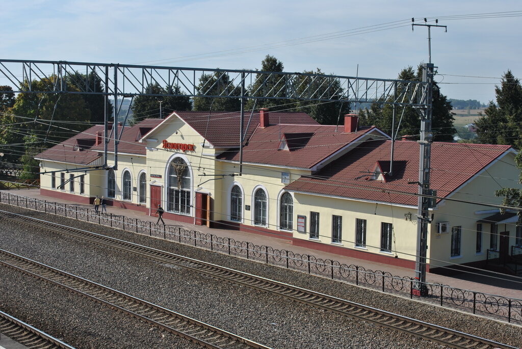 Tren garları Railway station, Yasnogorsk, foto