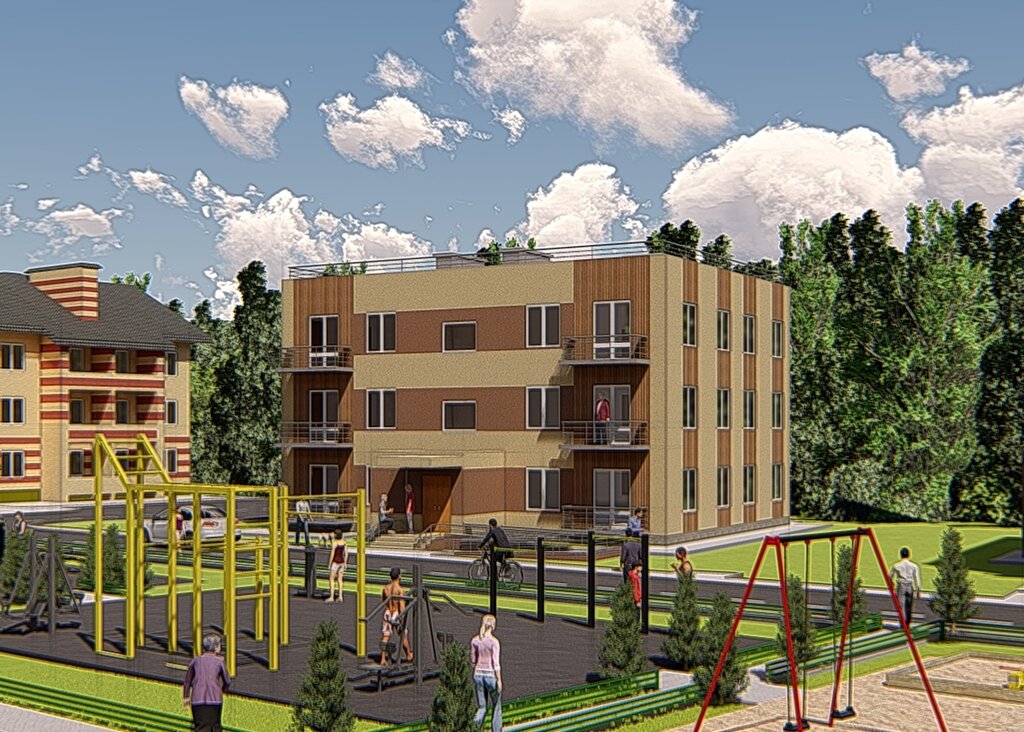 Emlak ofisi MZhK Yolki, Novosibirskaya oblastı, foto