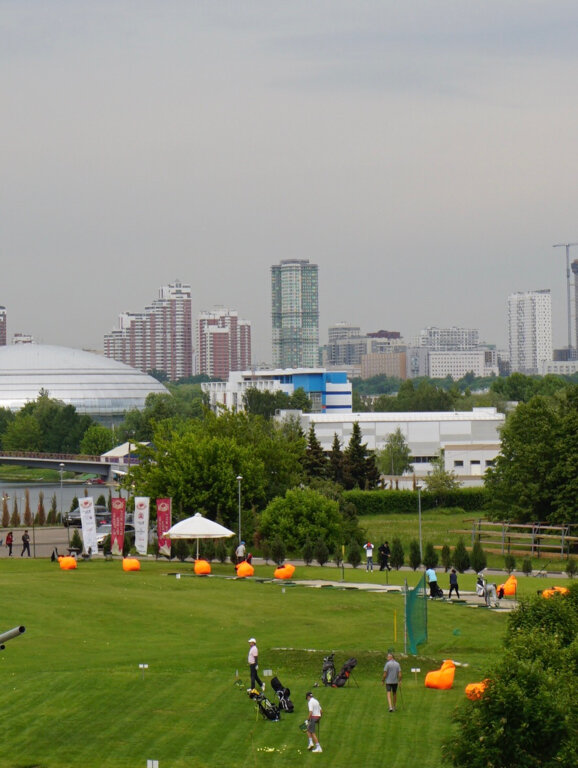 Golf kulüpleri Na Grebnom Kanale, Moskova, foto