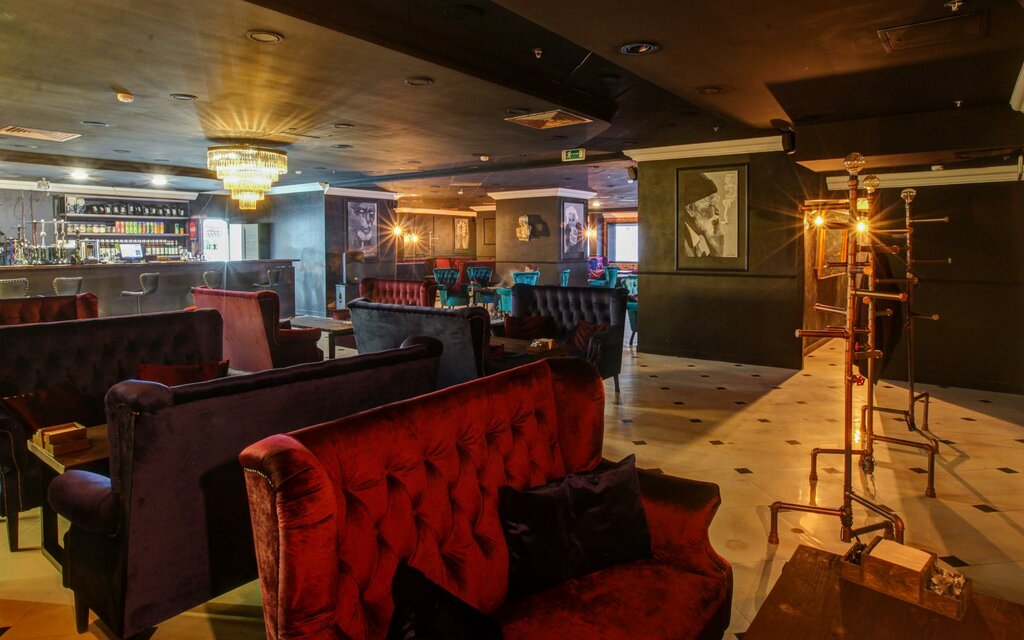 Nargile kafeler Bo-Bo Lounge, Moskova, foto