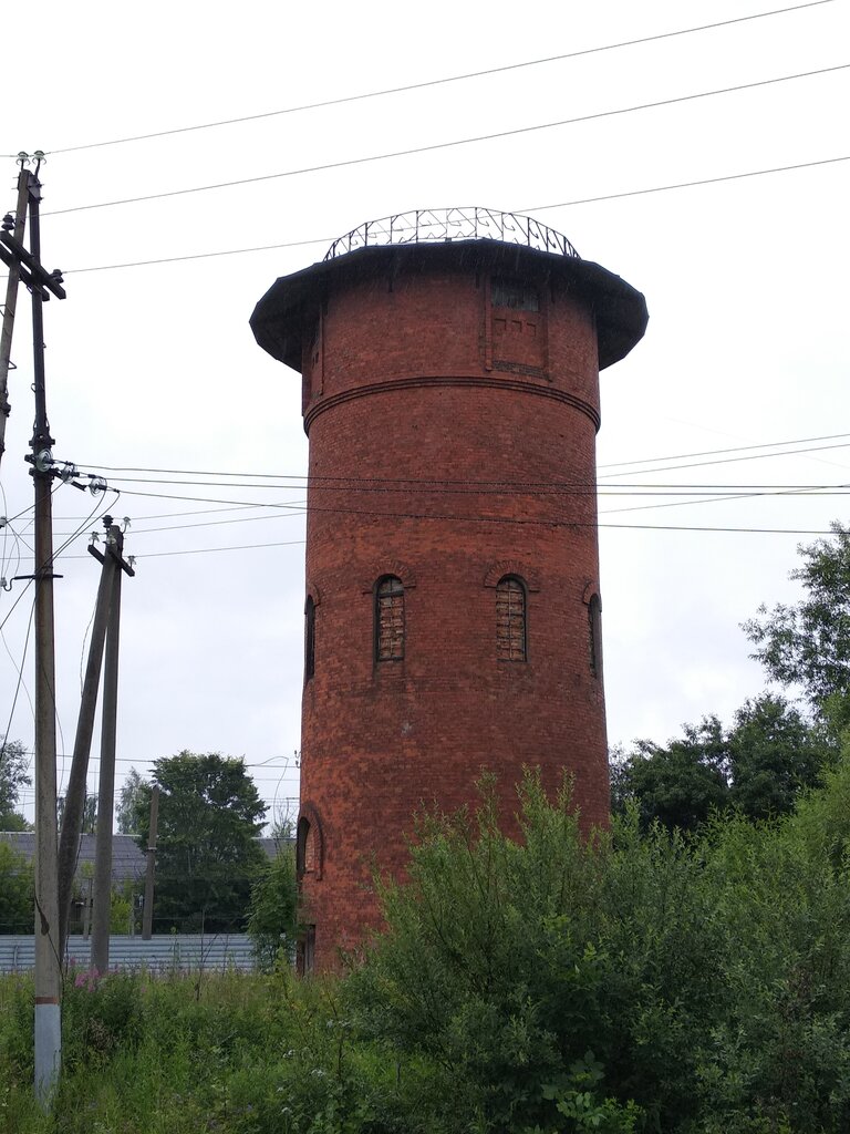 Mühendislik altyapısı Водозаборная башня, Yaroslavskaya oblastı, foto