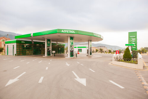 Benzin istasyonu Azpetrol, Balaken Rayonu, foto