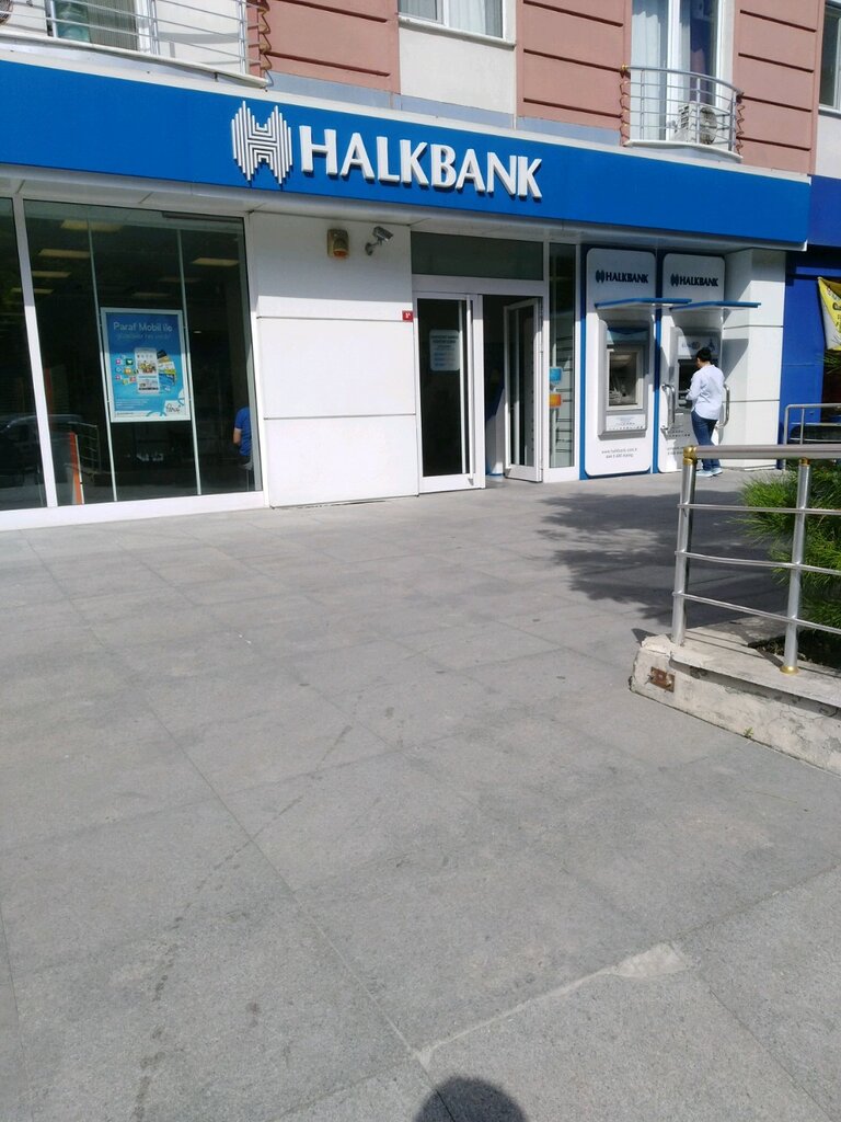 ATM'ler Halkbank ATM, İstanbul, foto