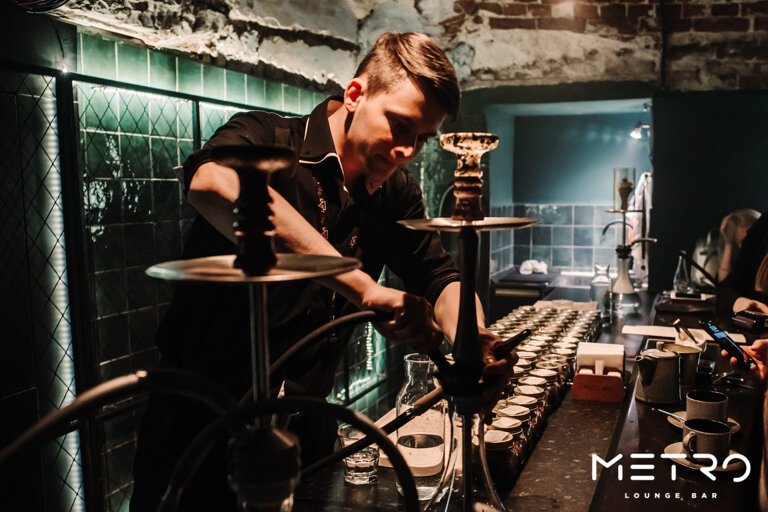 Nargile kafeler Lounge Bar Metro, Nijni Novgorod, foto