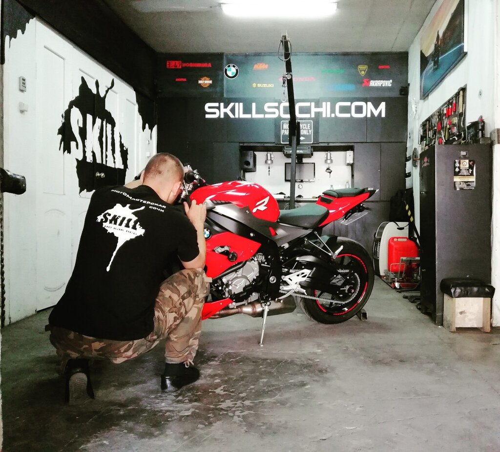 Motosiklet tamiri Skill, Soçi, foto