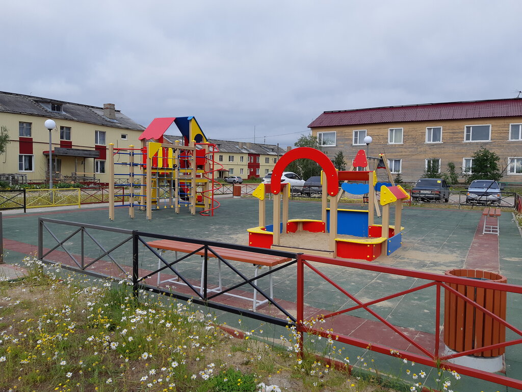 Oyun alanı Playground, Naryan‑Mar, foto
