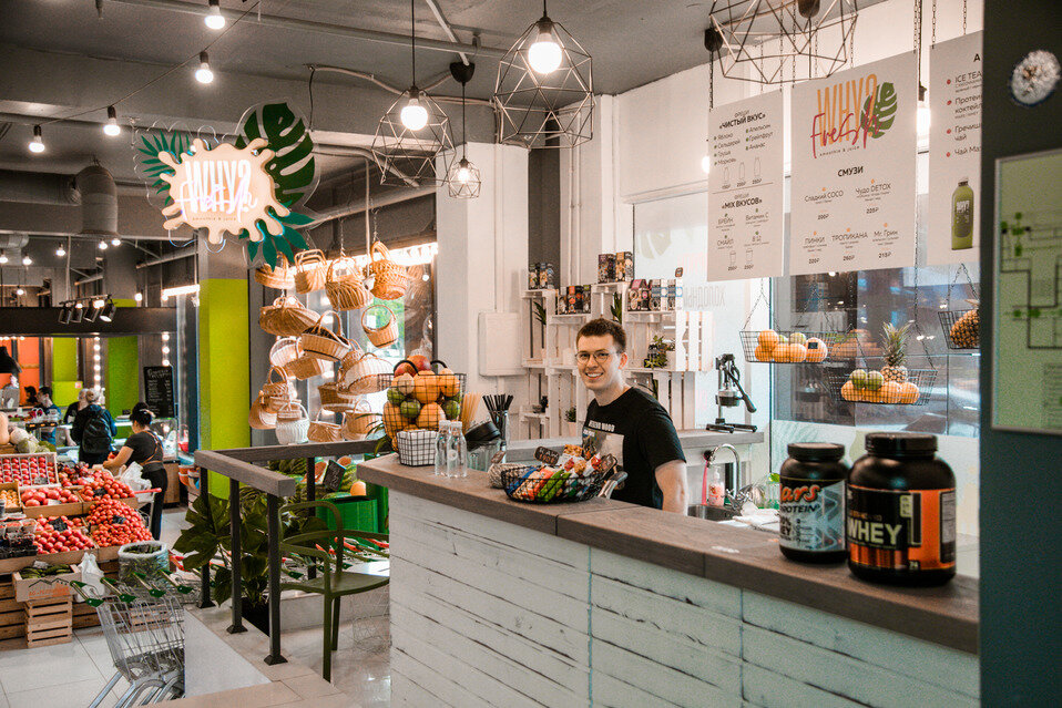 Vitamin bar Why Fresh, Moskova, foto