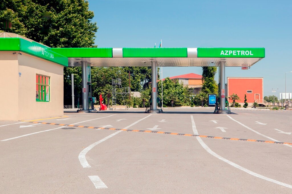 Benzin istasyonu Azpetrol, Göyçay, foto
