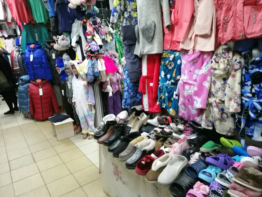 Çocuk giyim mağazaları Магазин детской одежды, Moskova, foto