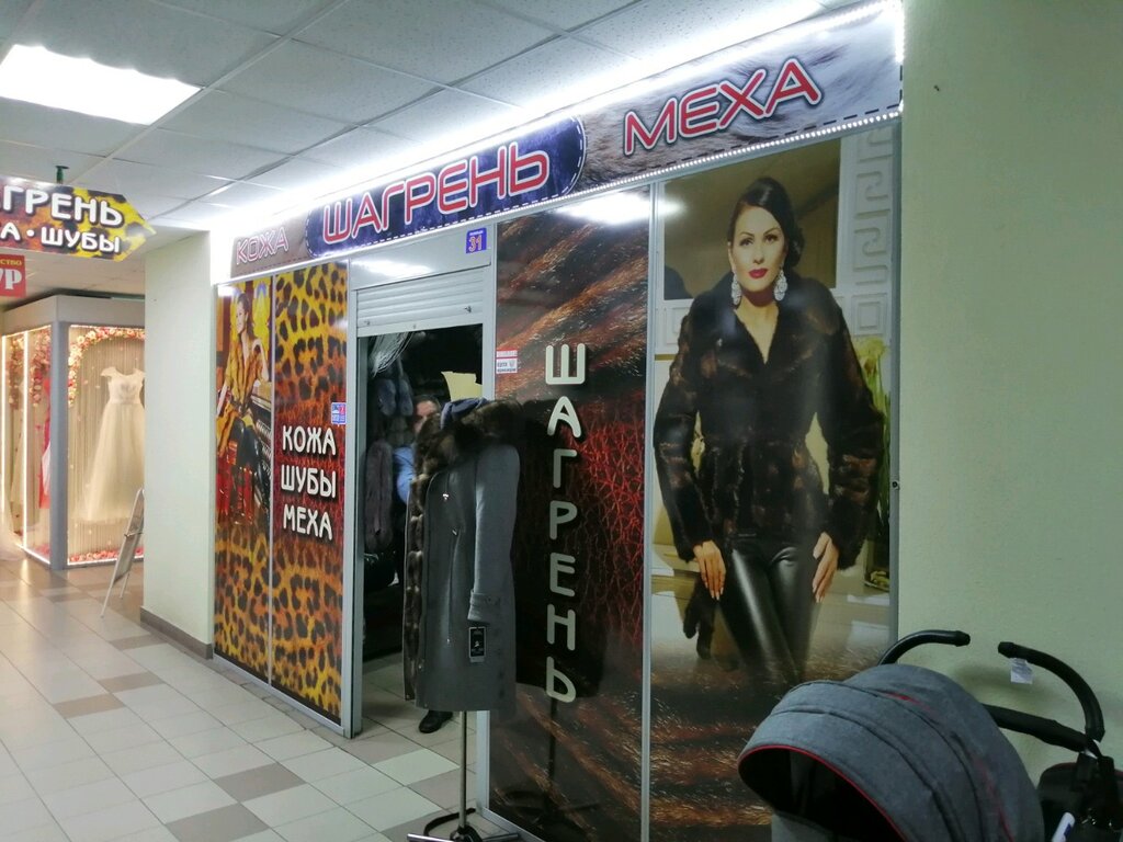Kürk ve deri giyim mağazaları Кожа и меха, Moguilev, foto