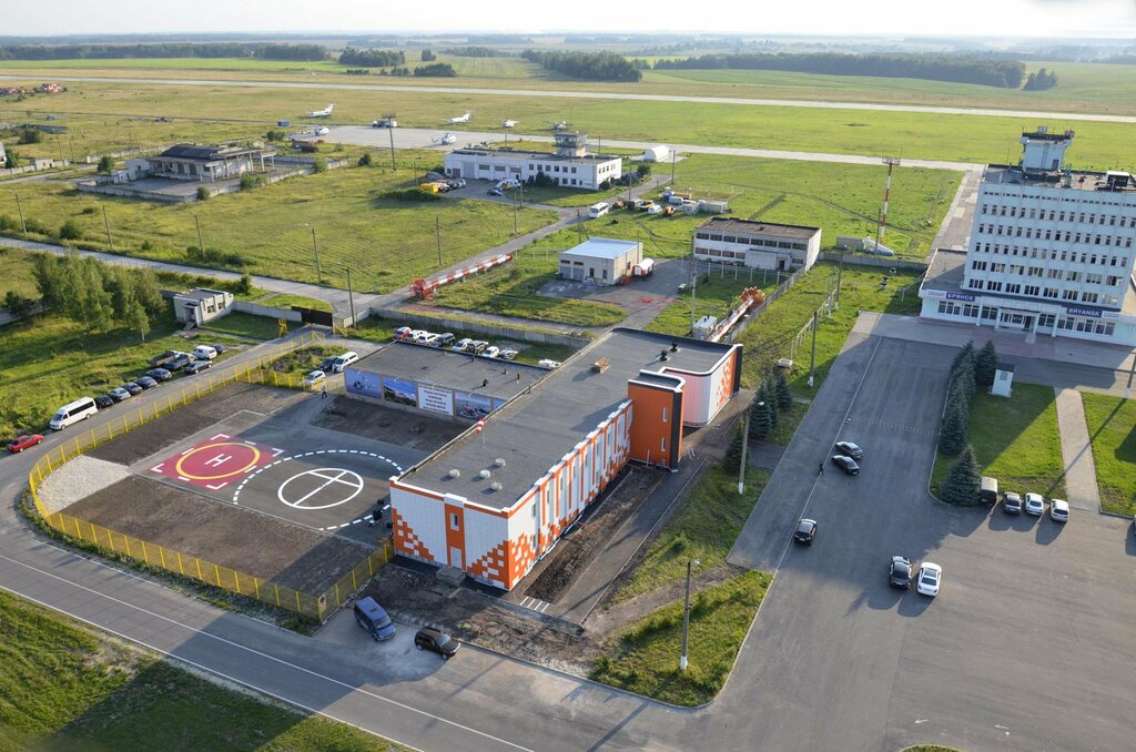Helikopter pisti Helipad, Brianskaya oblastı, foto