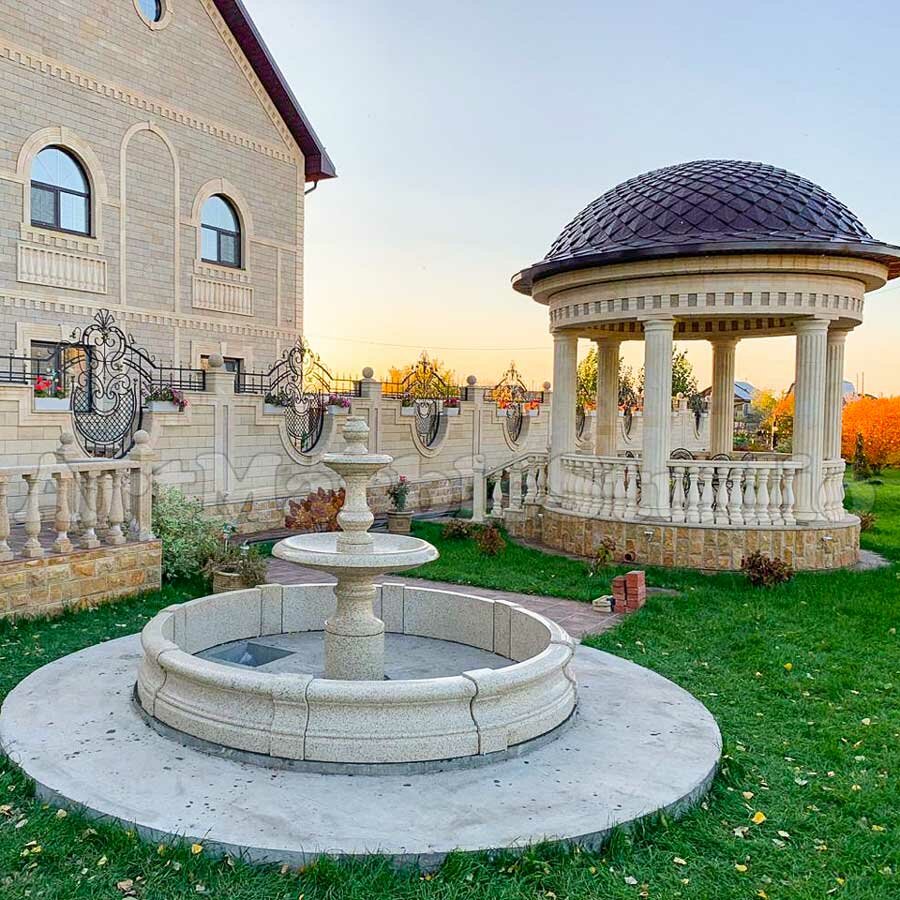 Taş ürünler ve yapılar Art Marbl Studio, Moskova, foto