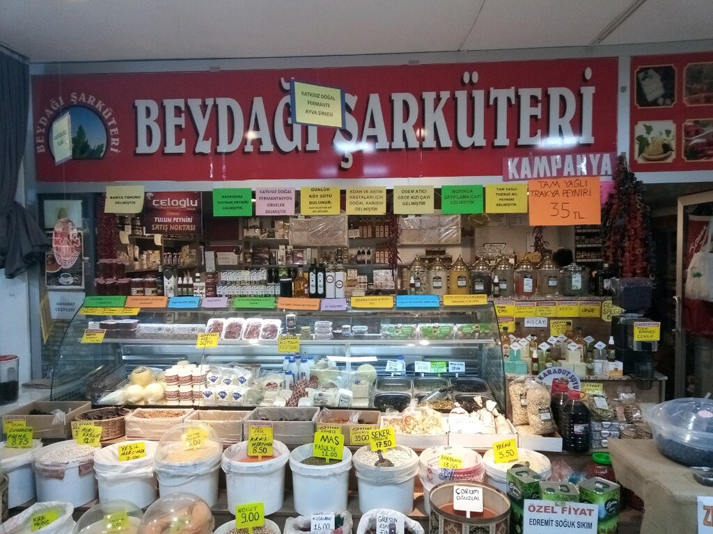 Kasap, şarküteri Beydağı Şarküteri, Ankara, foto
