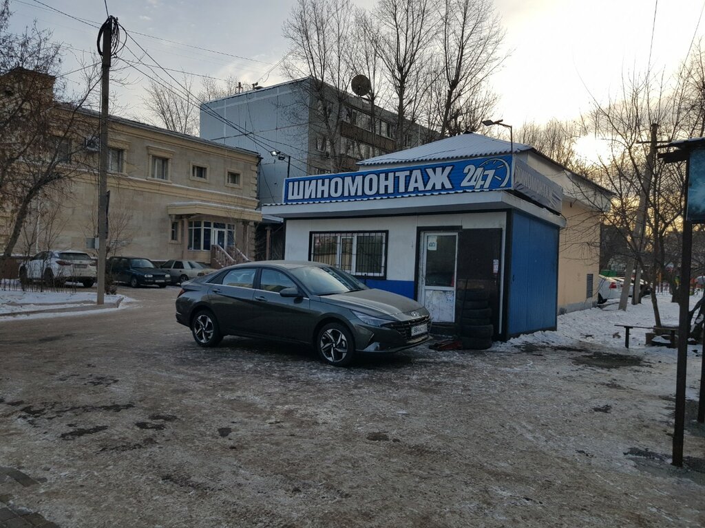 Oto lastik tamiri Tire service, Astana, foto