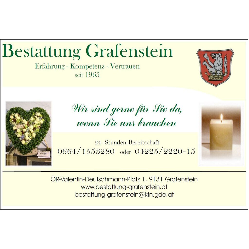 Cenaze hizmetleri Bestattung Grafenstein, Karintiya, foto