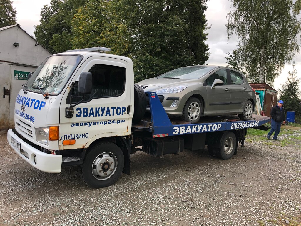 Çekici hizmeti Puchkinoevakuator, Moskova ve Moskovskaya oblastı, foto