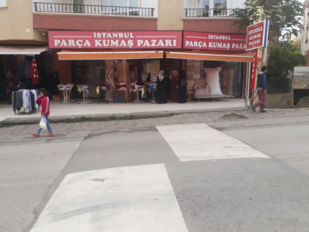 Giyim mağazası Istanbul Parça Kumaş Pazarı, Ankara, foto