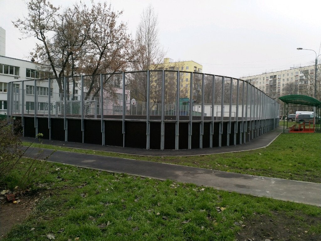 Buz pateni pistleri Ice rink, Moskova, foto