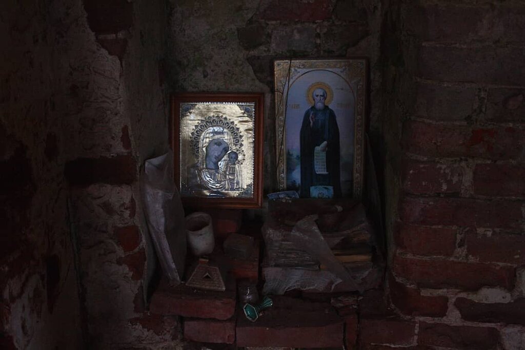 Ortodoks kiliseleri Church of St. Nicholas the Wonderworker, Vladimirskaya oblastı, foto
