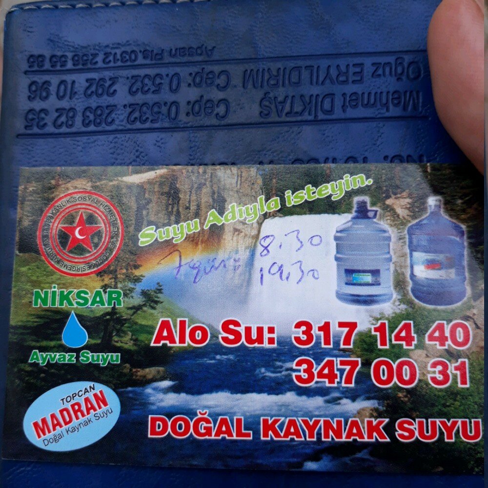 Mini-market Çetin Ticaret niksar su bayii, Ankara, foto