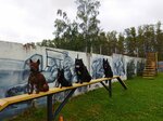 Dog park (Moscow Region, Dolgoprudny, mikrorayon Stary Gorod), köpek gezdirme alanları  Dolgoprudny'den
