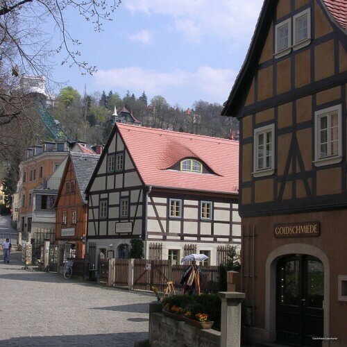 Otel Gaestehaus Loschwitz, Dresden, foto