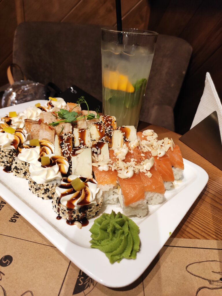Suşi restoranı Sushi Chef Arts, Minsk, foto