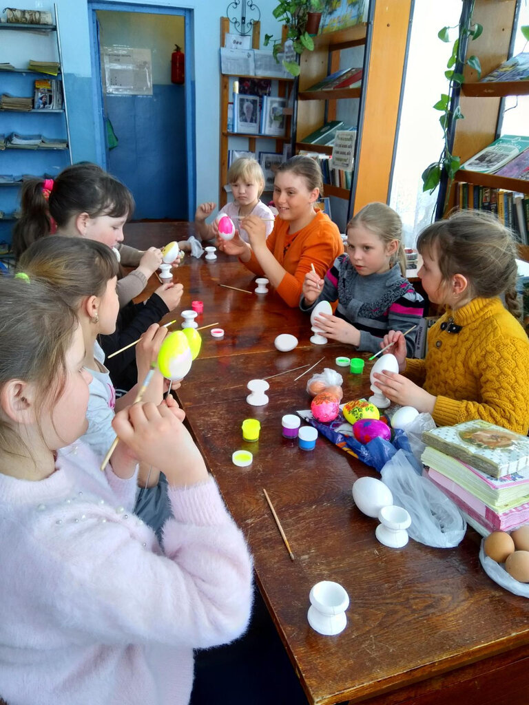 Kütüphaneler Библиотека с. Крутоложное, Tomskaya oblastı, foto