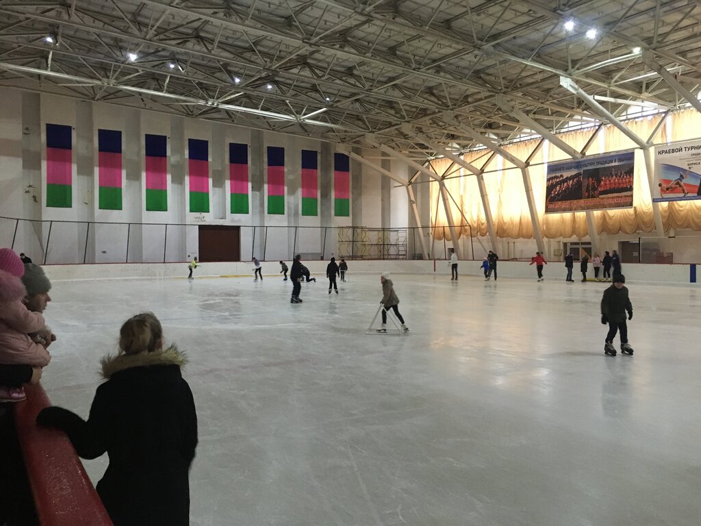 Çok amaçlı spor tesisleri Ledovy Dvorets, Krasnodarski krayı, foto