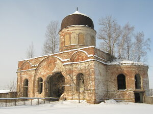 Церковь Николая Чудотворца (Ulyanovsk Region, Inzenskiy rayon, Oskinskoye selskoye poseleniye, selo Pantsirevka), ortodoks kiliseleri  Ulyanovskaya oblastından