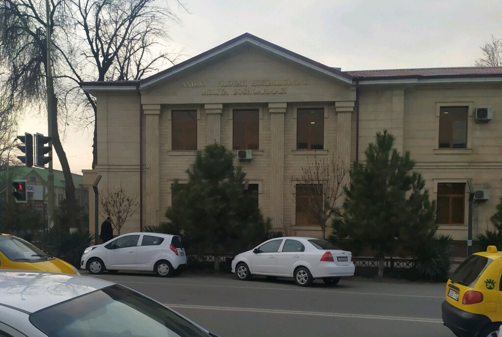 Devlet kurumları ve bakanlıklar Финансовое управление хокимията Андижанской области, Andican, foto