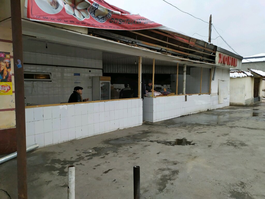 Kafe Besh panja somsa markazi, Taşkent, foto