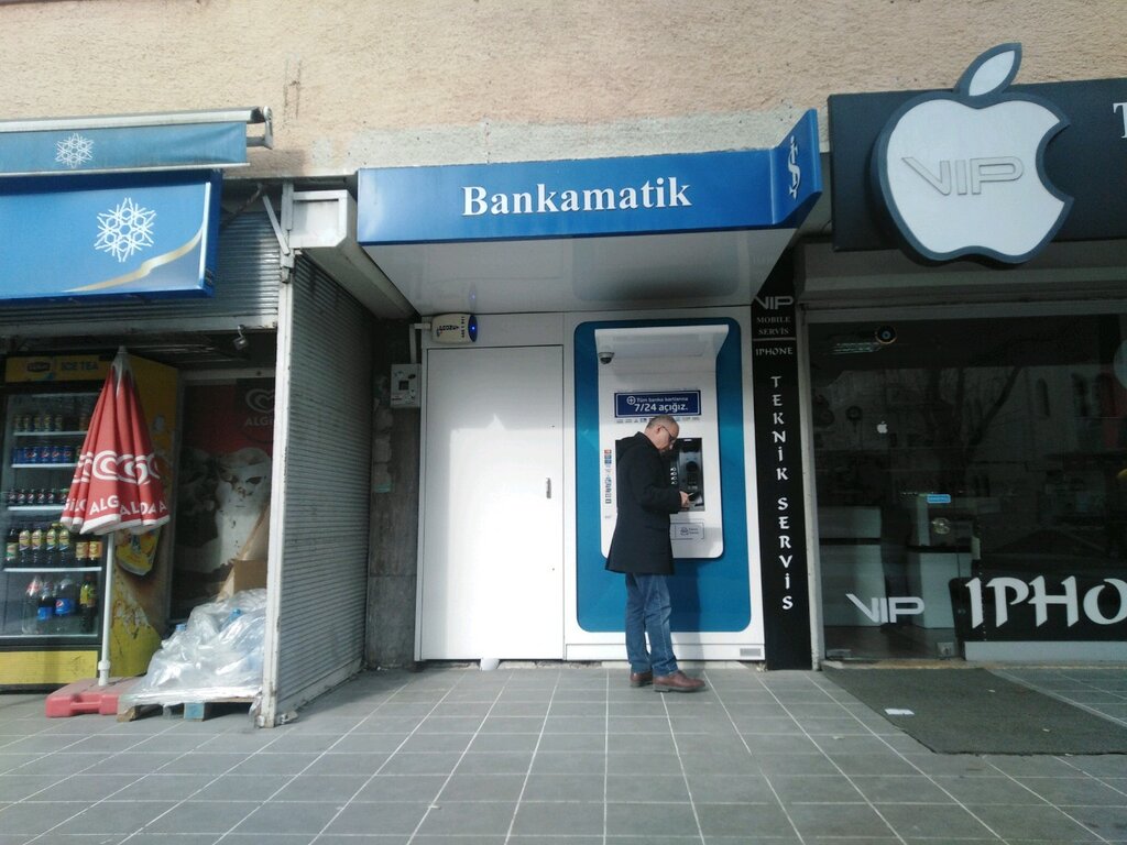 ATM'ler Türkiye İş Bankası Bankamatik, Ankara, foto