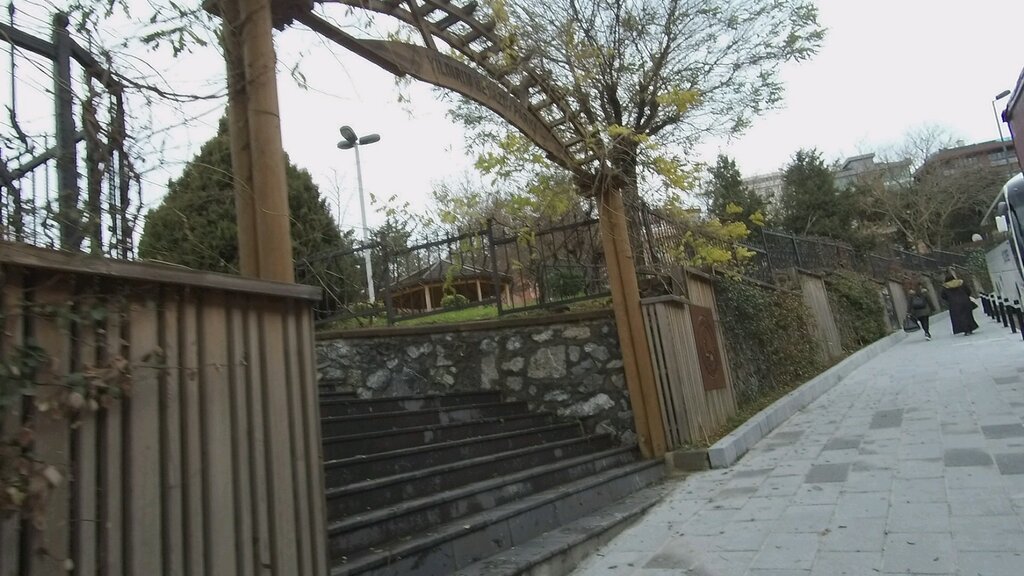 Parklar ve ormanlar Yildirim Beyazid Parki, İstanbul, foto